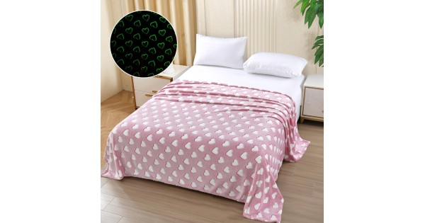 Pătură Cocolino Pufoasa, Premium, cu Model Fluorescent, 200x230 cm ...