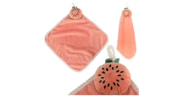 Prosoape de mâna pentru copii ,30x30cm pepene verde roz - Cumparamisim.ro